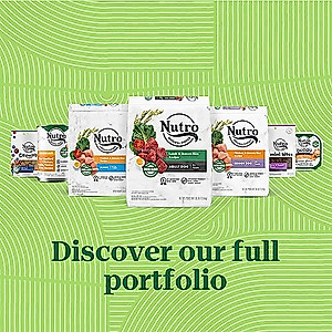 NUTRO NATURAL CHOICE Small Breed Adult Dry Dog Food, Chicken & Brown Rice Recipe Dog Kibble, 5 lb. Bag