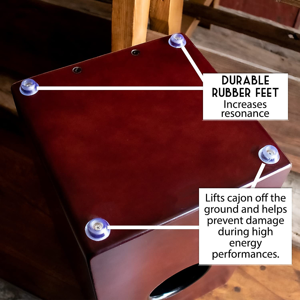 Sawtooth Cedar Wood String-Snare Cajon Carry Bag (ST-CSC-S