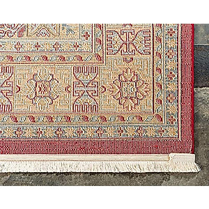 Unique Loom Sahand Collection Traditional Geometric Classic Navy Blue Area Rug (2' 2 x 3' 0)