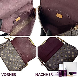 Lilac Premium Leather Care Set Swiss Made Professional Suede and Textile Care Products for Handbags (Suede and Textile Set), 5.4 Ounce