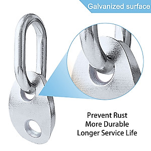 NOVINO 4 Sets 7100 Lifting Bracket Set,5,500 lb Capacity Engine Lift Bracket Kit for Use with Load Levelers and Lifting Slings