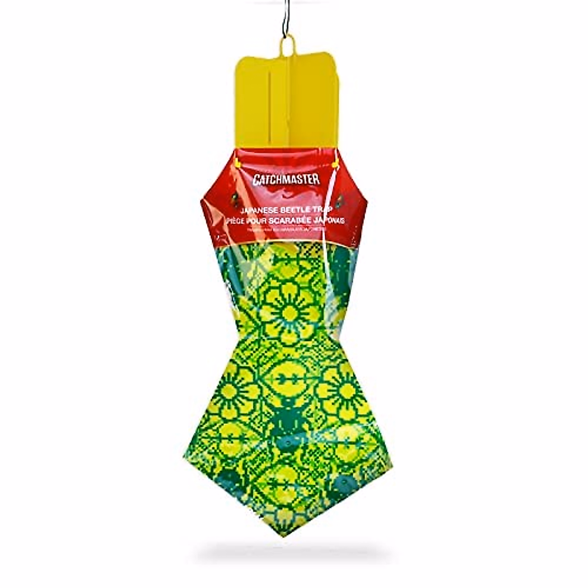 Catchmaster Outdoor Bug Trap Bundle, Japanese Beetle Trap 3-Pack & Yellow Sticky Trap 72-Pack, Flying Insect & Mosquito Traps for Backyard, Garden & Farm