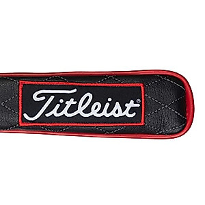 Titleist Jet Black Leather Golf Alignment Stick Headcover