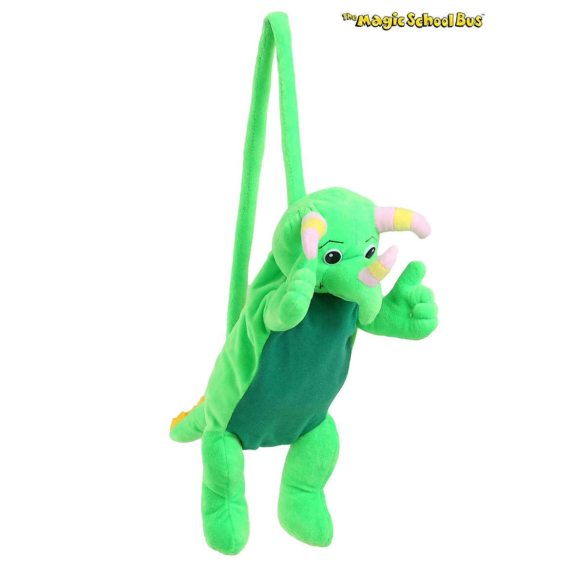 Fun Costumes Magic School Bus Liz Lizard Green Polyester Cartoon Purse