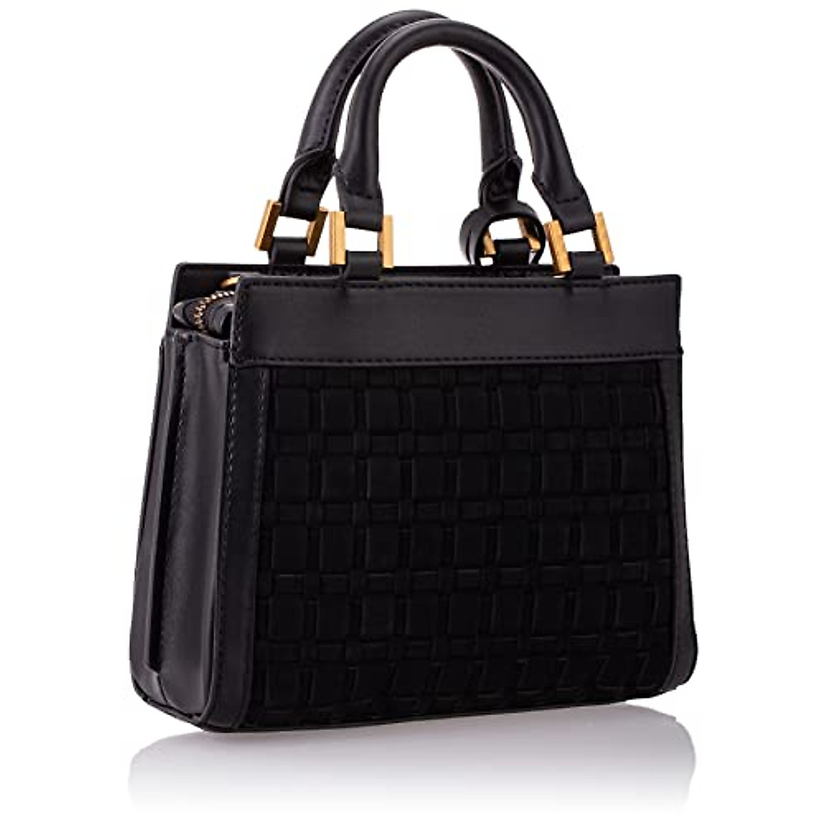 GUESS US Katey Woven Mini Satchel