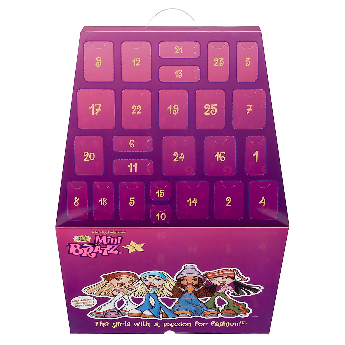 MGA's Miniverse Bratz Minis Advent Calendar - 25 Surprises, Y2K Nostalgia, Collectors Ages 6 7 8 9 10+