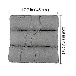 Big Hippo Lumbar Support Back Cushion and Seat Cushion for Car Seat or Office Chair(Gray)