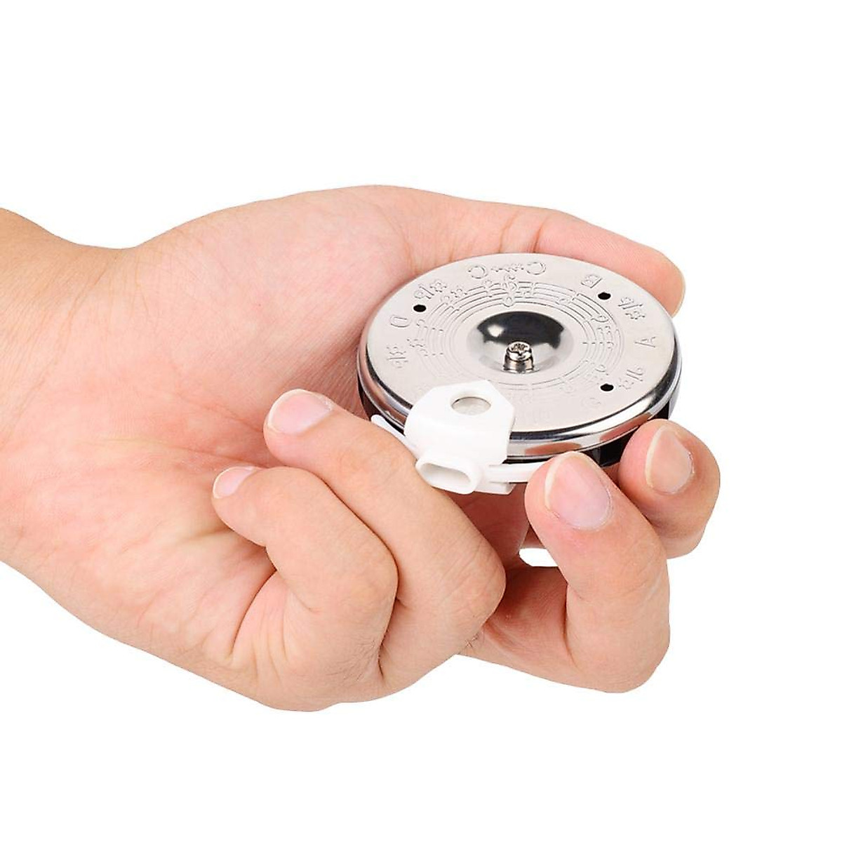 Alomejor Chromatic Pitch Pipe 13 Chromatic Tone Pipe Tuner Sensitive Chromatic Tuner with Case Instrument Turinging