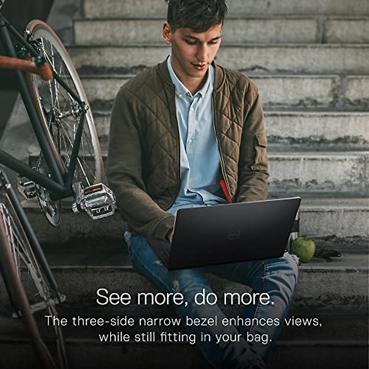 Dell Inspiron 15 3525 Lightweight Student Laptop - 15.6 inch FHD (1920 x 1080) 120Hz Display, AMD Ryzen 5 5625U, 8GB DDR4 RAM, 256GB SSD, AMD Radeon Graphics, USB-C, HDMI, Windows 11 Home - Black