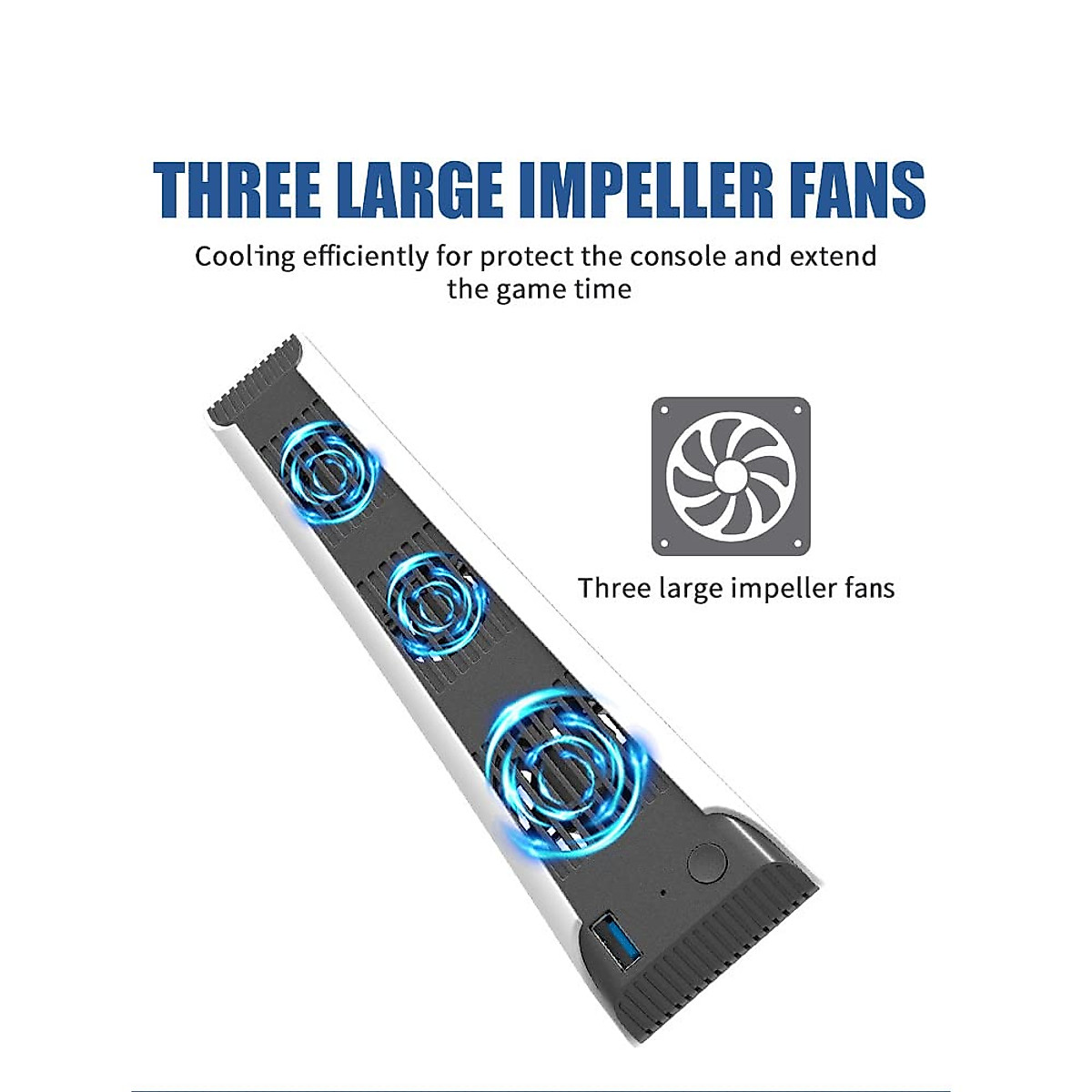 Cooling Stand for Cooling Fan Vertical Stand Display Game Console Cooling Fan Cooler for Accessories