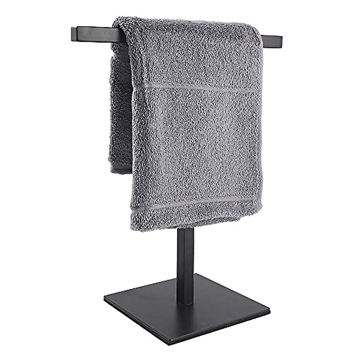 Bathroom Hand Towel Holder Stand，T-Shape Hand Towel Holder Stand SUS304 Stainless Steel for Bathroom，Kitchen or Vanity Countertop