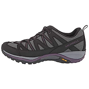 Merrell womens Siren Sport 3 Hiking Shoe, Black/Blackberry, 9 US