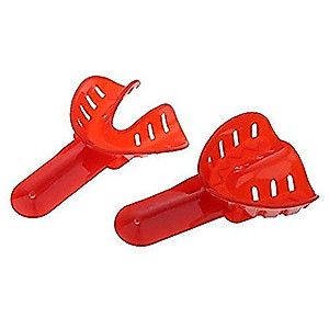 12pcs Dental Impression Tray Plastic New 6 Sizes Autoclavable