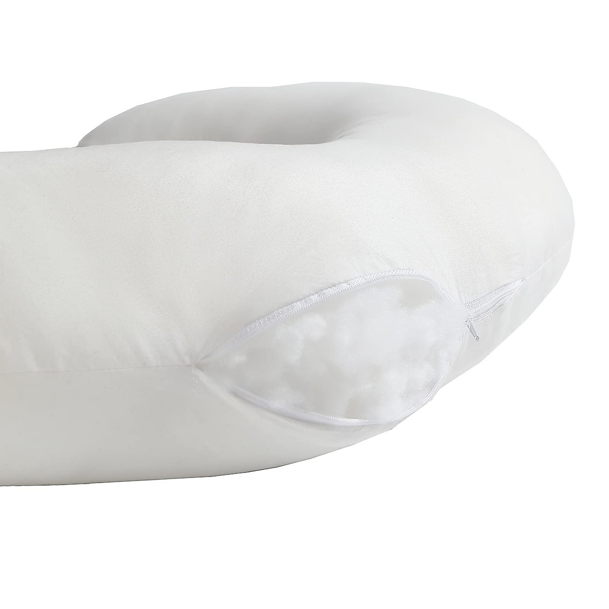 Baby Nursing Pillow and Body Positioner for Breastfeeding and Bottle Feeding for Baby Boys and Girls, Breast Feeding Pillow for Propping Baby, Tummy Time, Sitting Support, Naked Pillow