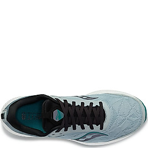 Saucony mens Freedom 5 Running Shoe, Slate/Black, 9.5 US