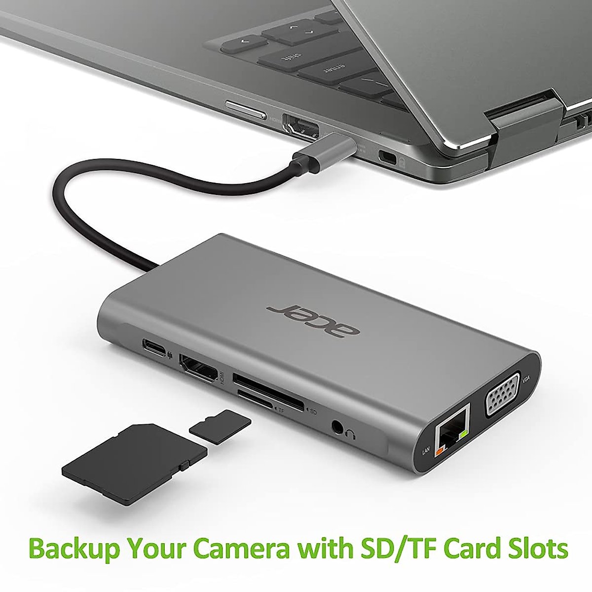 Adap ACER 11-in-1 USB Type C Dongle to 2xUSB 3.0