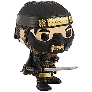 Funko 49041 POP Games: Ghost of Tsushima-Jin Sakai Collectible Toy, Multicolour, 3.75 inches
