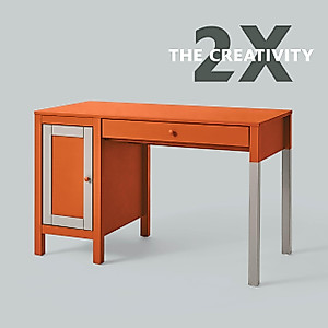 Rust-Oleum 334089 Painter's Touch 2X Ultra Cover Spray Paint, 12 oz, Satin Rustic Orange