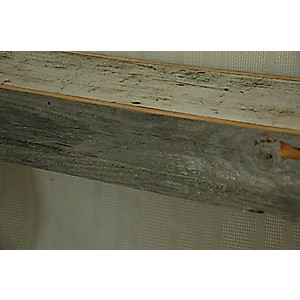 Rustic 3 Foot Barnwood Bench. This Country Bench Seats Varies in Width From 8 - 10" and Stands 16" Off Ground. Made From Antique Barnwood in Excess of 100 Years Old. This Rustic Primitive Bench Is a Great Addition to Your Home and Garden Landscape Design.