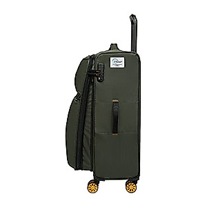 it luggage Lykke 28" Softside Checked 8 Wheel Spinner, Rifle Green