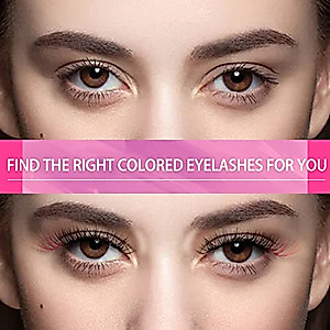 Individual Lashes DIY Eyelash Extension,160 Pcs Cluster Lashes zanlufly Mix colored lash Extension,8-16MM Mix Soft Lightweight Cluster Lashes for Home use