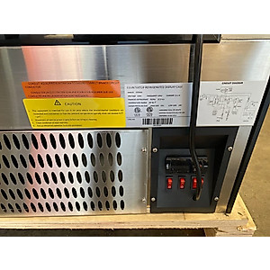 Bakery Display Cooler Case Counter top Desktop vertical Commercial refrigerator Pastry Deli 60" Glass NSF ETL UL-ST550A