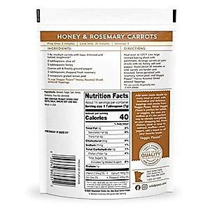 Salad Pizazz Almond Toppings Snack Mix and Salad Topping Resealable Bag, Honey Roasted, 3.5 Ounce