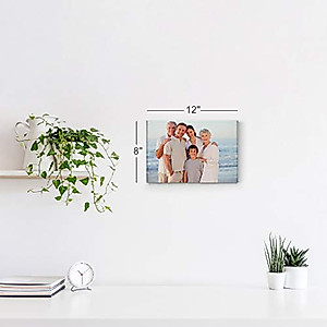 Smile Art Design Custom Canvas Prints with Your Photos, Personalized Canvas Pictures Custom, Custom Canvas Prints, Photo Canvas, Canvas Photo Prints, Personalized Gifts, Canvas Wall Art 8"x12"