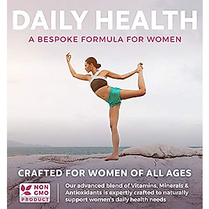 Multivitamin for Women (Non-GMO) Daily Womens Multivitamin + Multi Mineral for Energy Boost, Antioxidants, Hair & Eye Health - with Biotin, Zinc, Magnesium and Lutein - Vitamins & Herbs - 60 Capsules