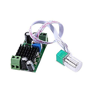 DC Fan Controller DC Motor Speed Controller Switch PWM Control Speed Adjustable for Pump Blower Brush or Brushless DC Fan 5V 12V 24V 1A