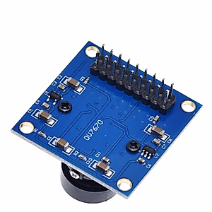 1Pcs OV7670 Camera Module Supports VGA CIF Auto Exposure Control Display Active Size 640X480 (Color : Ov7670 Bracket)
