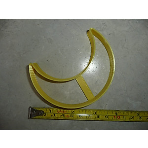 CRESCENT MOON SHAPE OUTLINE COOKIE CUTTER MADE IN USA PR4941