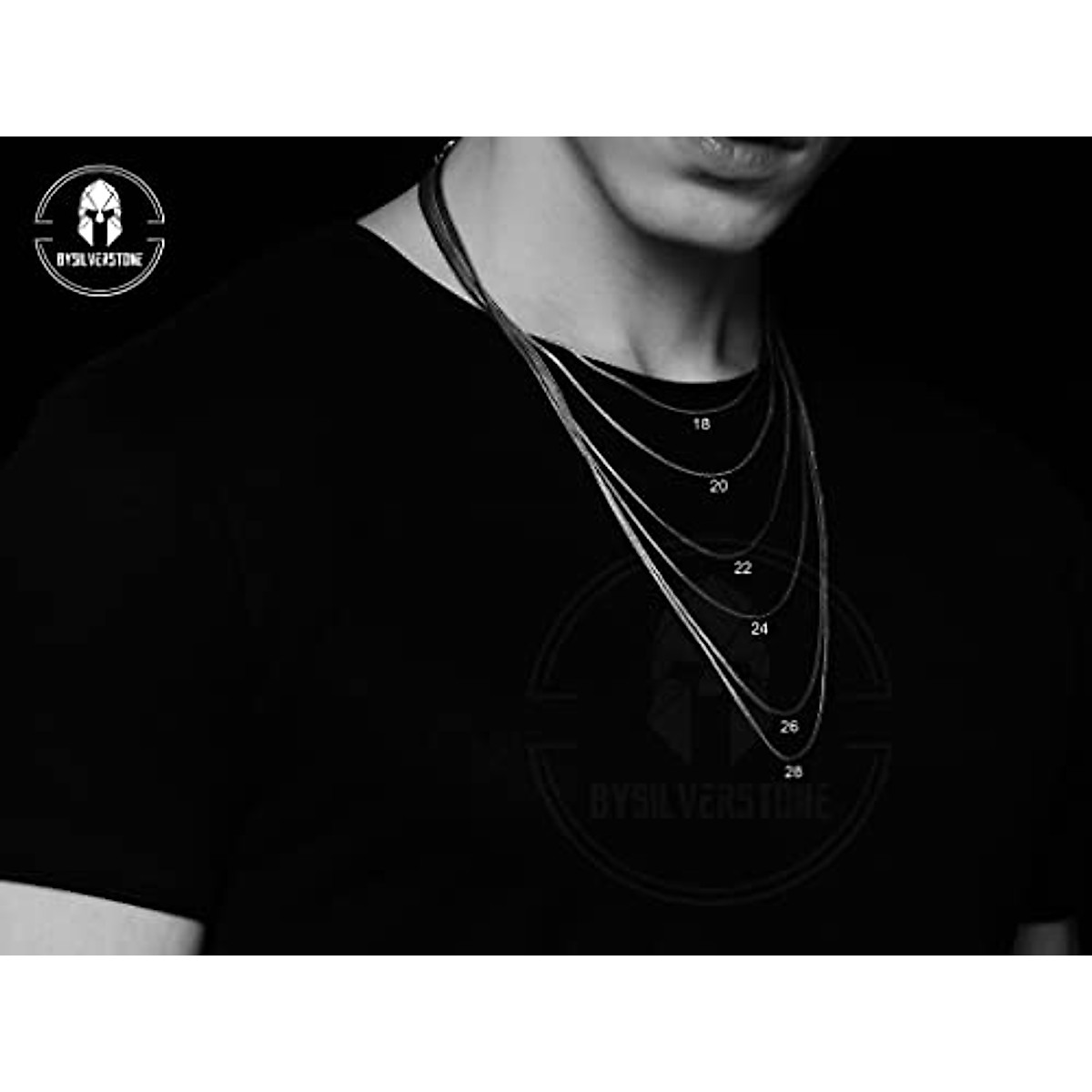 BySilverStone Jewelry - Winged Azrael Personalized Necklace, Angel Of Death With Scythe Customizable Necklace, Best Friend Necklace, Gothic Necklace, Horror Art