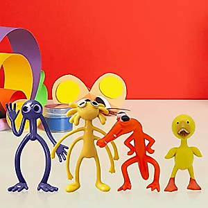 VICTORA Rainbow Friends Toys 4.5 Inches Action Figures Toys, Birthday Gifts for Kids Toy Set For Gaming