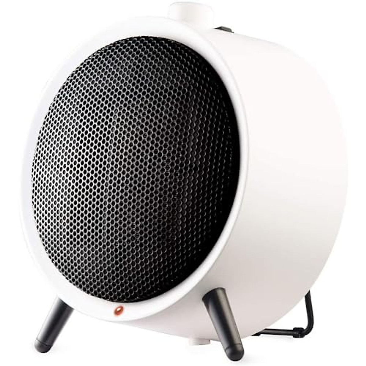 Honeywell HCE200W UberHeat Ceramic White Energy Efficient Space Saving Portable Heater with 2 Heat Settings & Adjustable Thermostat for Living Room, Bedroom, Office