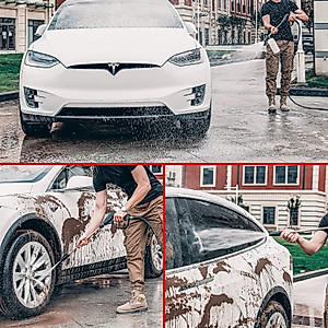 SANOL Max 3000 PSI Pressure Washer Pump Horizontal 3/4'' Shaft 2.4 GPM Power Washer Pump Replacement For Honda GC190, 309515003,308418007, G3050OHC, 020241 and More