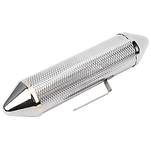 Stainless Steel Guiro with Scraper Percussion Instrument