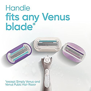Gillette Venus Extra Smooth Sensitive Womens Razor Blade Refills, 6 Count, Designed for Women with Sensitive Skin, BLUE