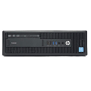 HP 600 G2 ProDesk SFF Desktop, Intel Quad-Core i5 6500 Upto 3.6GHz, 16GB RAM, 512GB SSD, HD Graphics 530 4K / 3-Monitor Support, Wi-Fi, Bluetooth, HDMI, DisplayPort - Windows 10 Pro (Renewed)