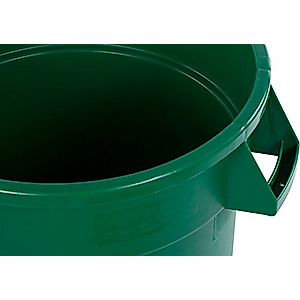 CFS 34102009 Bronco Round Waste Container Only, 20 Gallon, Green