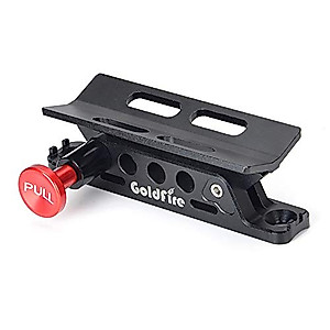 Quick Release Aluminum Fire Extinguisher Holder Mount Bracket Roll Bar Mount Bottle Holder Adjustable for Wrangler TJ JK JL JKU UTV Polaris RZR Ranger (Black)