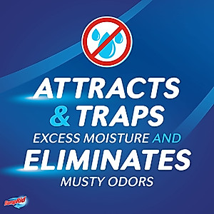 DampRid Hi-Capacity Moisture Absorber Bucket, 2 Pack — Fresh Scent, 2 lb. 15.5 oz.