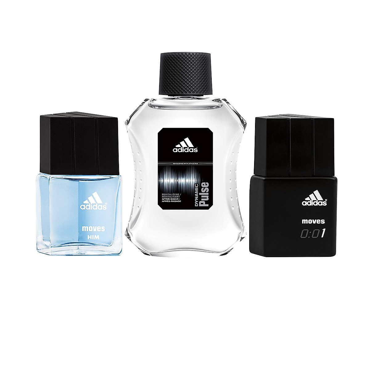 adidas Omni Male Moves Eau De Toilette 3 Piece Set