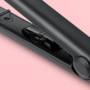 Dartwood 40W Portable Ceramic Hair Straightener - Professional Salon Styling Tool Appliances to Help You Look Your Best (Black)