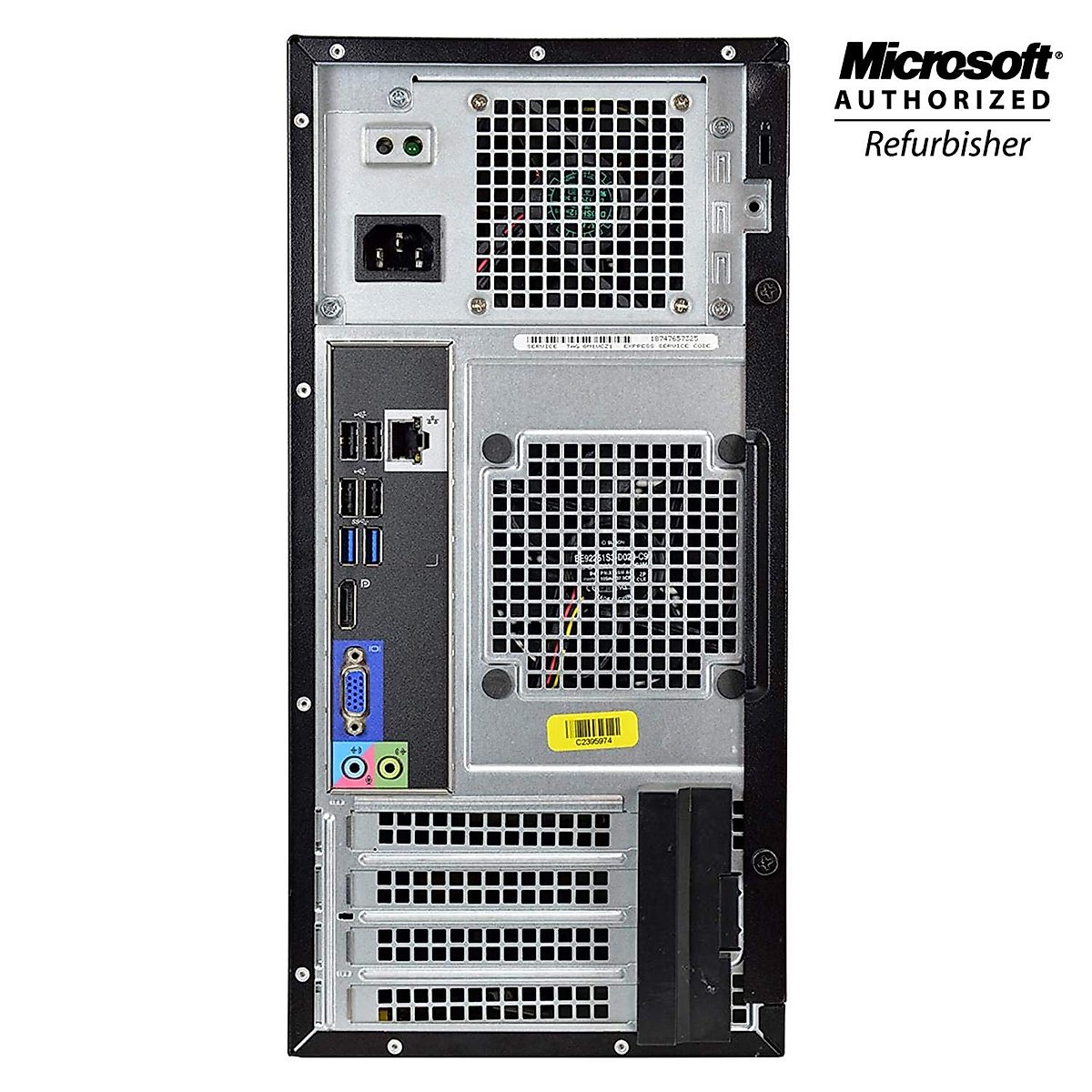 Dell Optiplex 3020 Tower Gaming Desktop Computer - Core i7 4770 3.4 GHz, 8GB RAM, 1TB SSD, NVIDIA GT 1030 2GB DDR5, HDMI, DVI, VGA, New Keyboard, Mouse, Wireless WiFi, Windows 10 Pro 64-bit(Renewed)