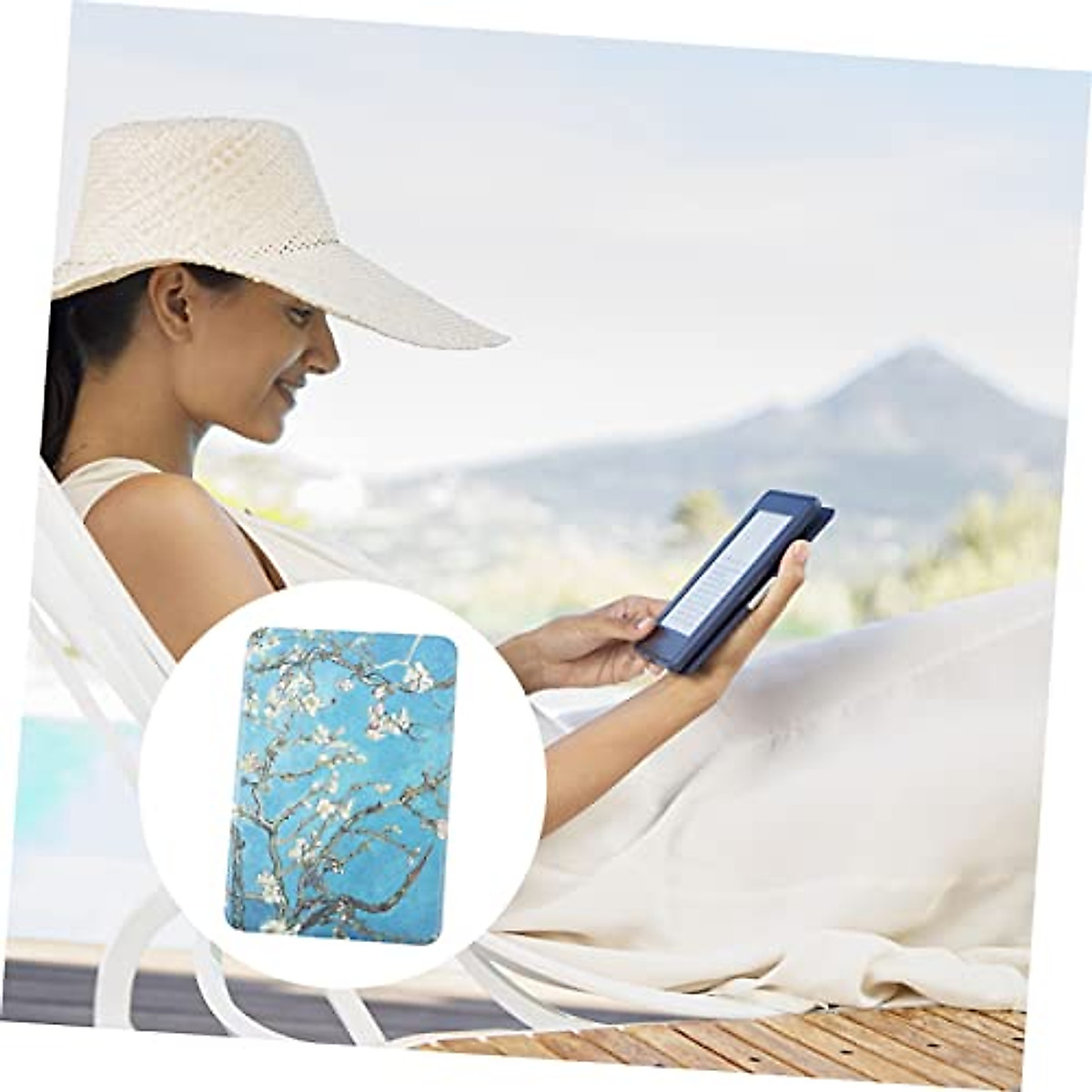 Milisten Electronic Reader 2pcs Case E- Reader Electronic E-Reader Ultra- Thin Leather E- E- Reader Case E- Protector Electronic Equipment Automatic E- Reader Accessory