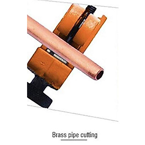 Edward Tools Harden Pro Mini Pipe Cutter 1/8” to 7/8” - Cuts Copper, Aluminum, Metal - Multi Use Tube Cutter, PVC Cutter - Cuts Arrows, Lines - Heavy Duty Steel Blade Pipe Cutter Wheel