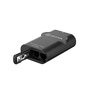 Boya 2.4G Wireless Microphone Kit for Type-C Devices 1+1, Black, (BY-WM4PRO-K5)