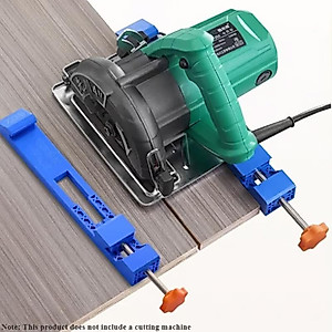 Adjustable Cutting Machine Base Guide, Electric Circular Saw Milling Positioning Clamp, Precision Wood Cutting Guide, Woodworking Tools, Specially Designed for Precision Cutting and Milling Tasks (1)