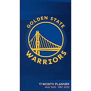 TURNER SPORTS Golden State Warriors 2022-23 17-Month Pocket Planner (23998890612)